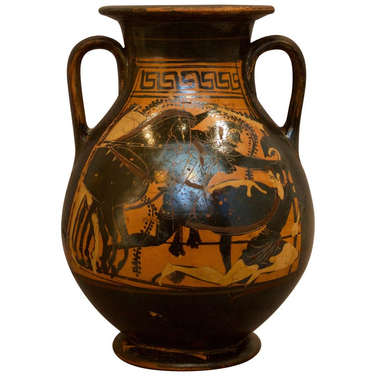 Pelike Attic Vase, 520-500 BCE at 1stDibs