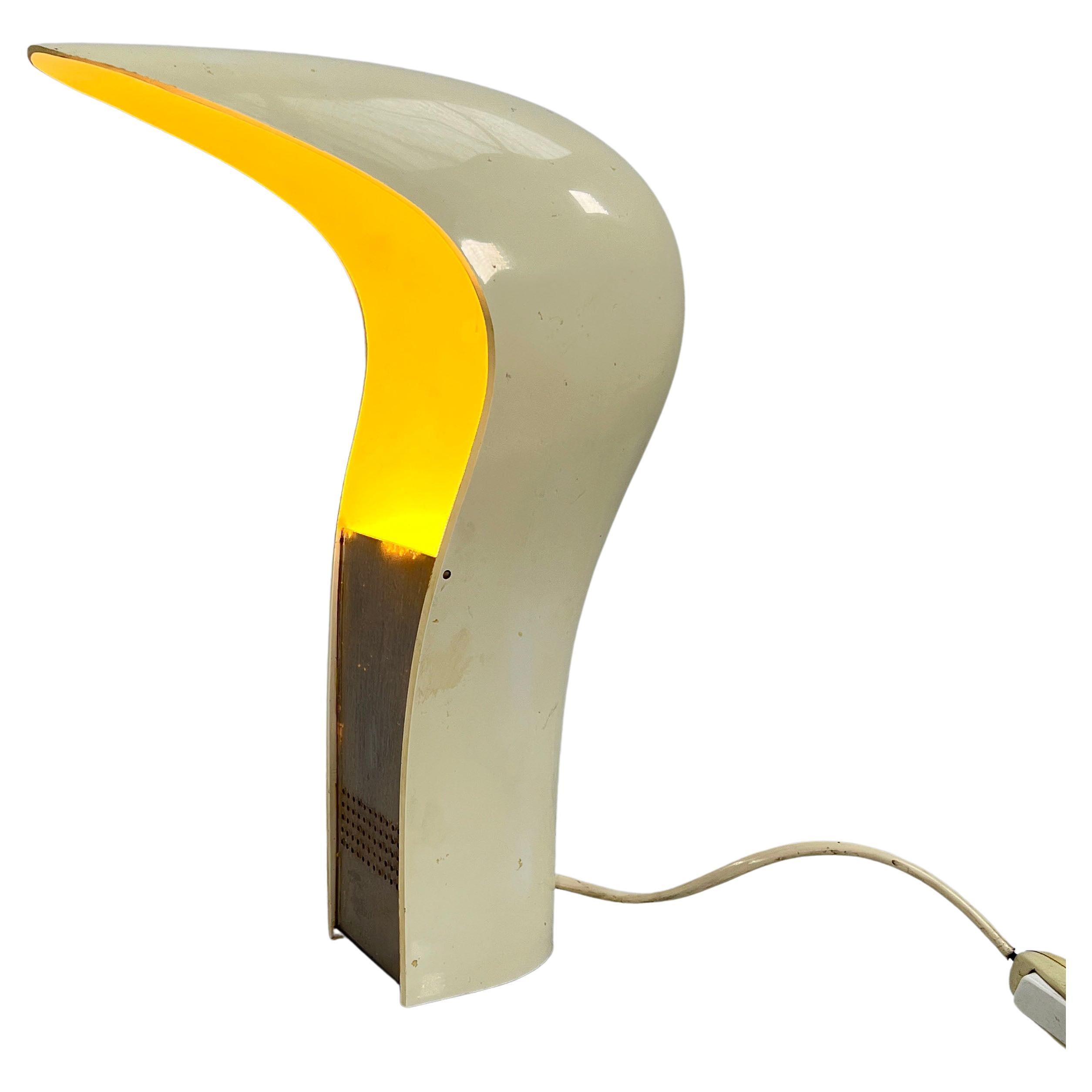 Midcentury Perlota Lamp by Lamperti, Italy circa 1971 at 1stDibs