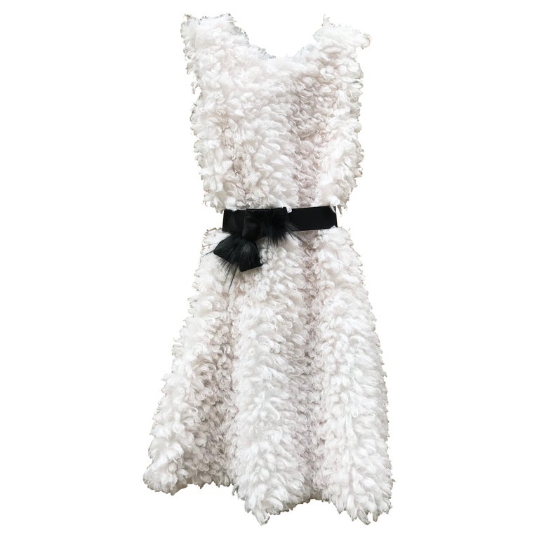 Pelush Opaline Faux Fur Dress - Small For Sale at 1stDibs