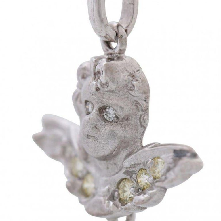 Pendant 'Angel' with Brilliants and Octagonal Diamonds For Sale at 1stDibs