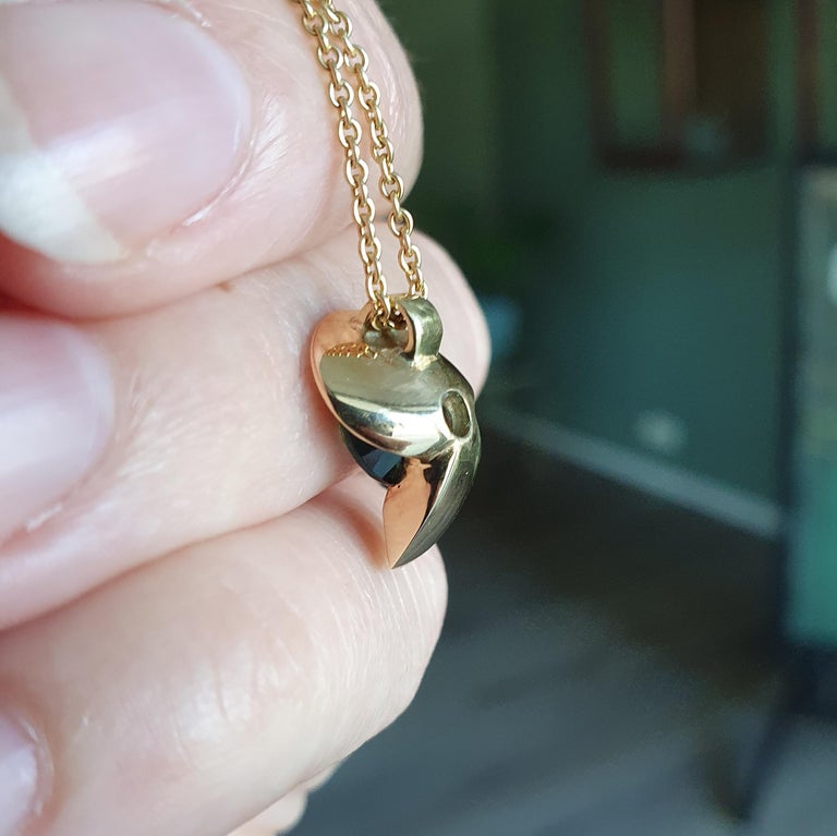 Pendant by Manon ter Hogt, 18k Gold, Tourmaline 1, 29ct, 0, 28 Carat ...