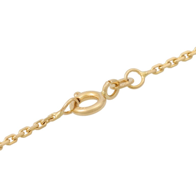 Pendant/Clip with 7 Diamonds For Sale at 1stDibs