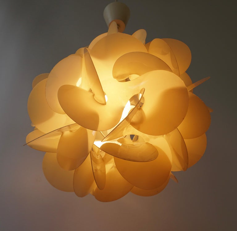 Pendant Lamp by Raoul Raba, 1968 For Sale at 1stDibs
