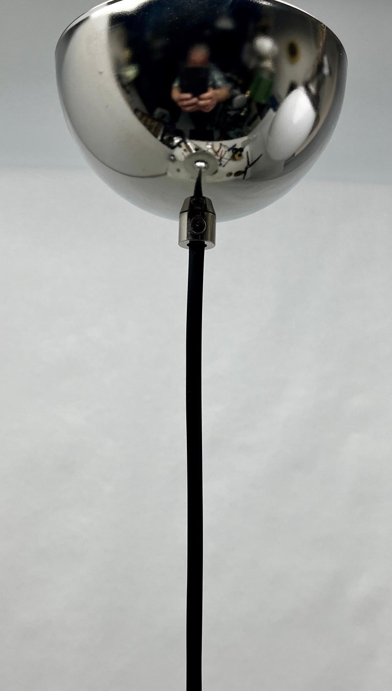 Pendant Lamp with a Corrugated Glass Shade, 1950s, Netherlands For Sale ...