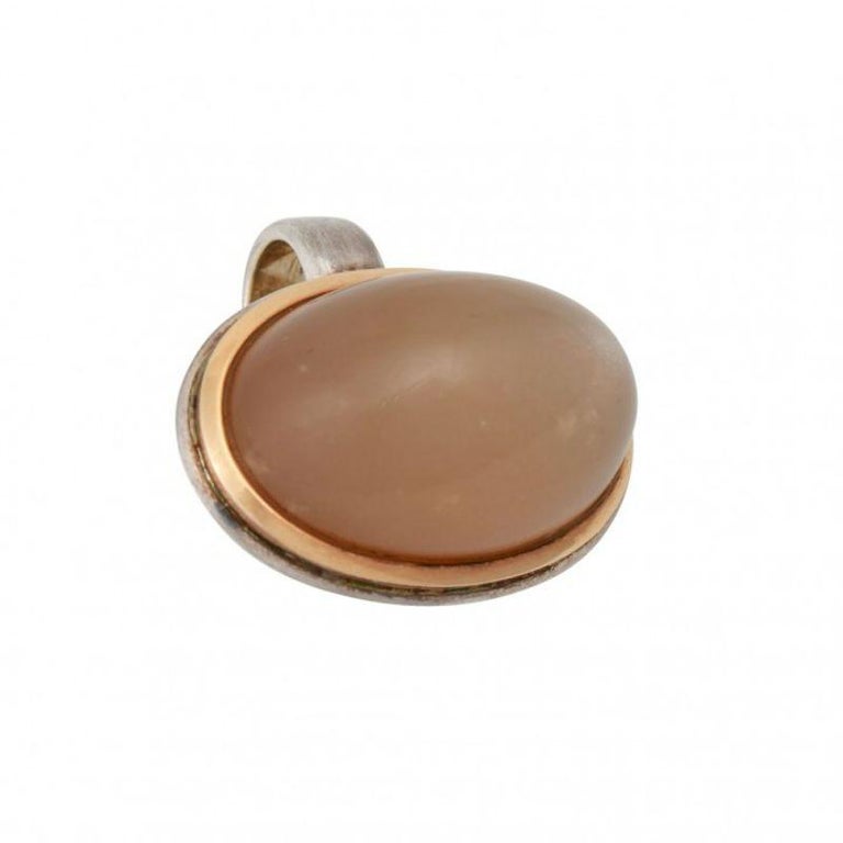 Pendant with Indian Moonstone Approx. 118 Ct For Sale at 1stDibs