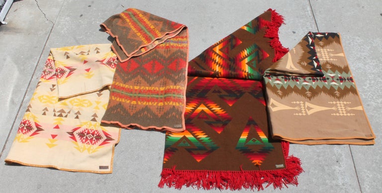 Pendleton Blanket Collection, Group of Four at 1stDibs