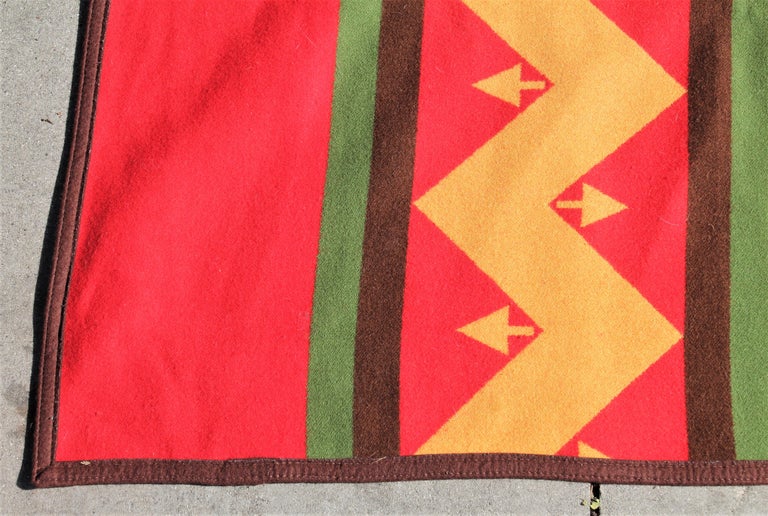 Pendleton Indian Design Camp Blanket at 1stDibs | pendleton camp ...