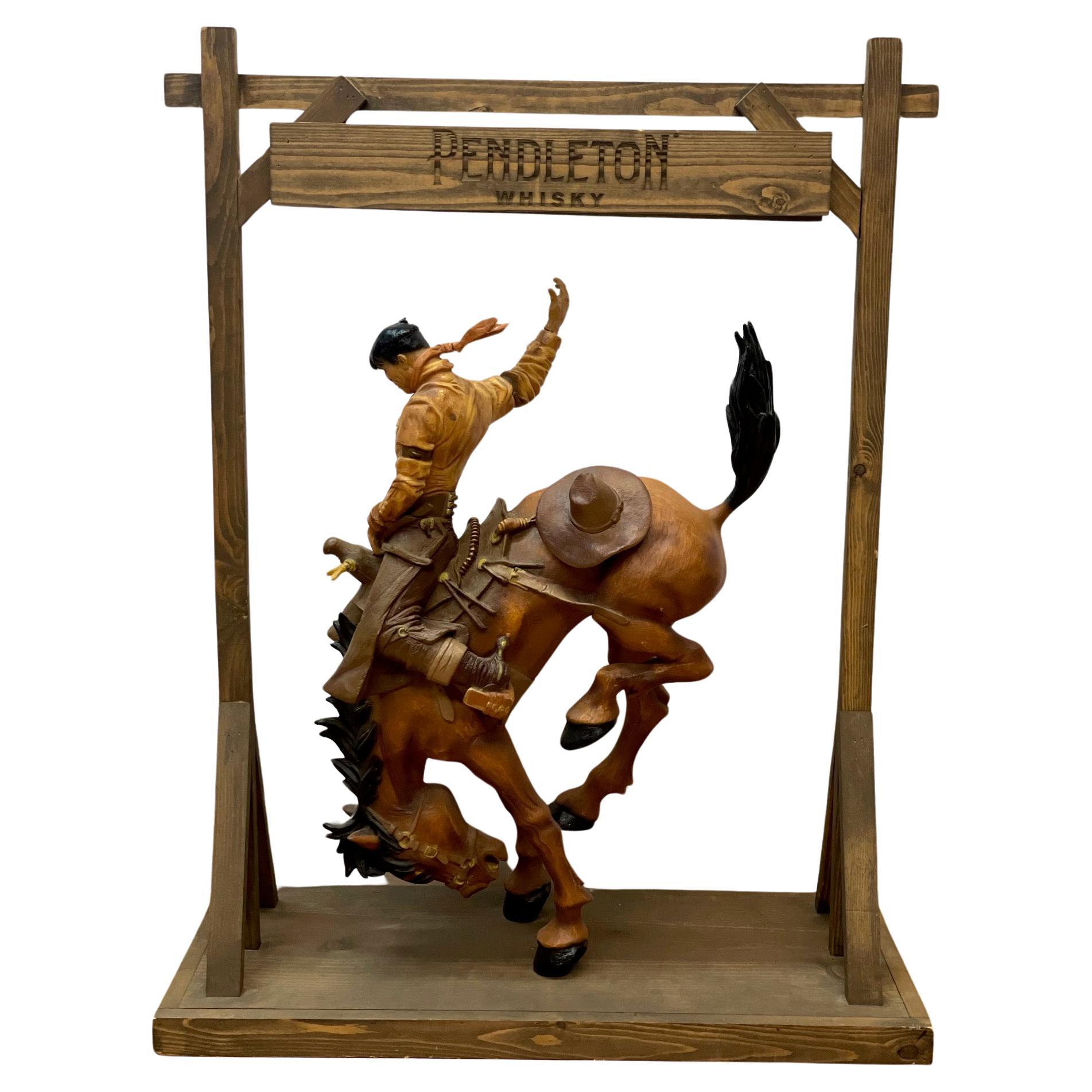 Jack Daniels Whiskey Barrel Engraved Oak Wood Metal Bands For Sale at 1stDibs