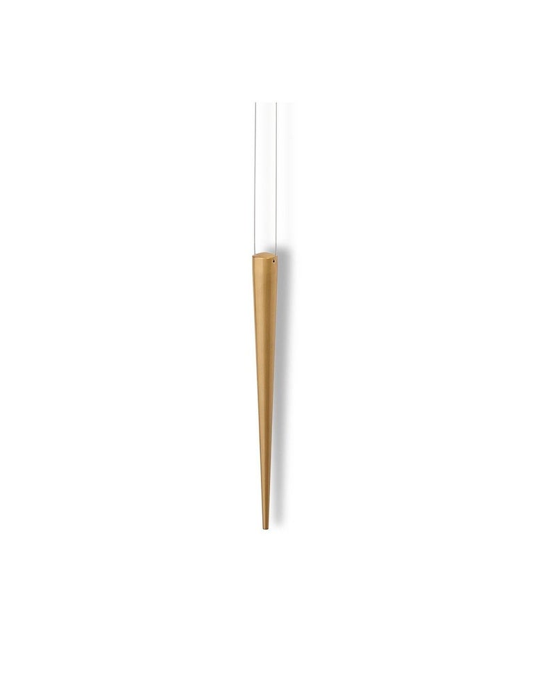 Pendulo Gold Wall Clock For Sale at 1stDibs