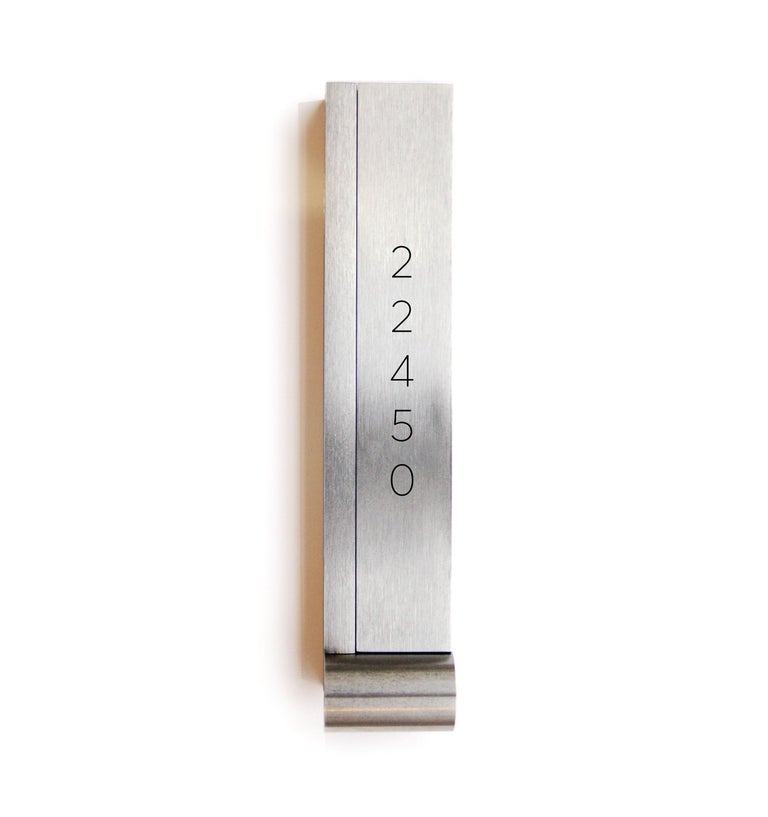 Pendulum Door Knocker in Stainless Steel For Sale at 1stDibs