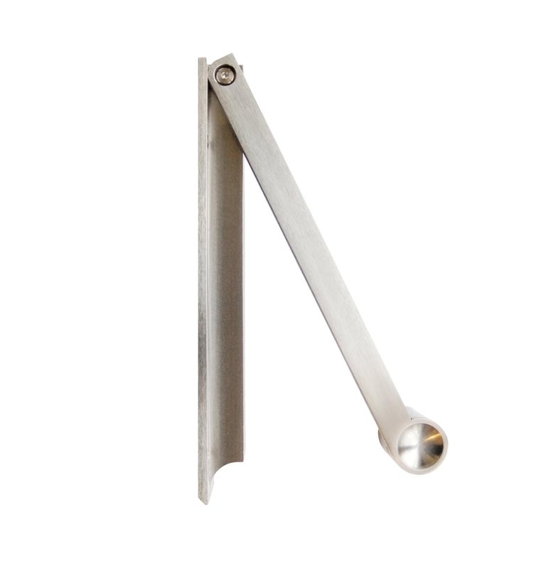 Pendulum Door Knocker in Stainless Steel For Sale at 1stDibs