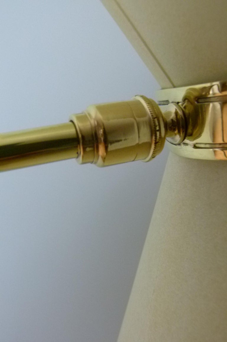 Pendulum Floor Lamp Maison Lunel, circa 1950 at 1stDibs