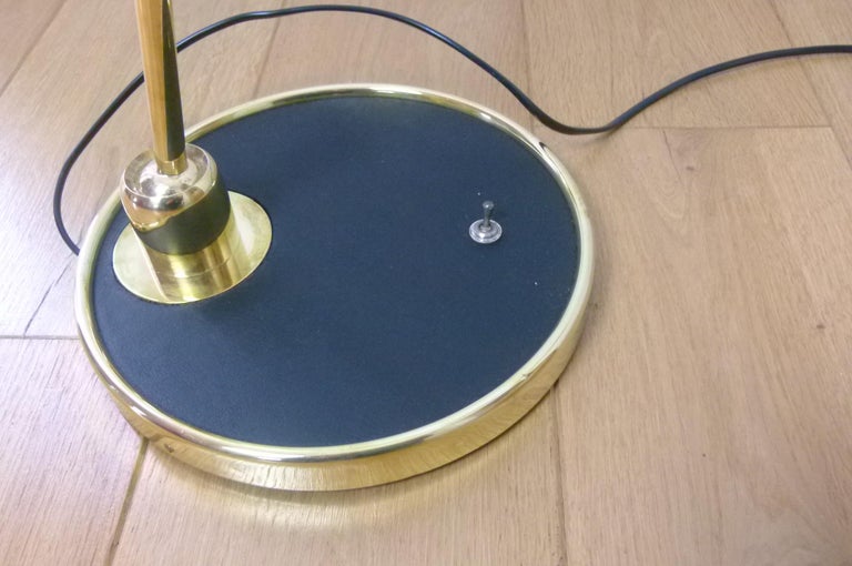 Pendulum Floor Lamp Maison Lunel, circa 1950 at 1stDibs