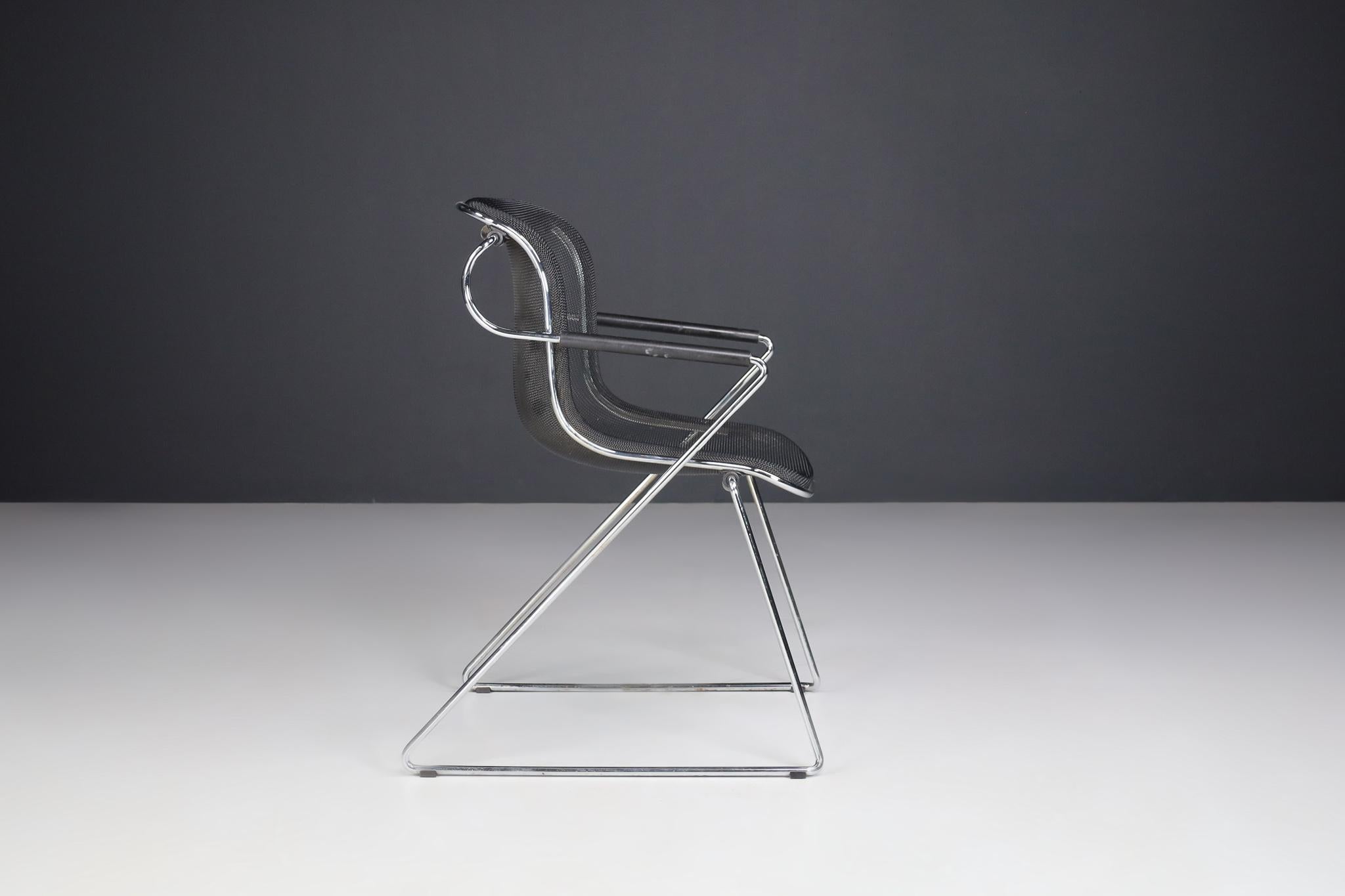 Penelope Chair by Charles Pollock for Anonima Castelli, Italy, 1982 For ...