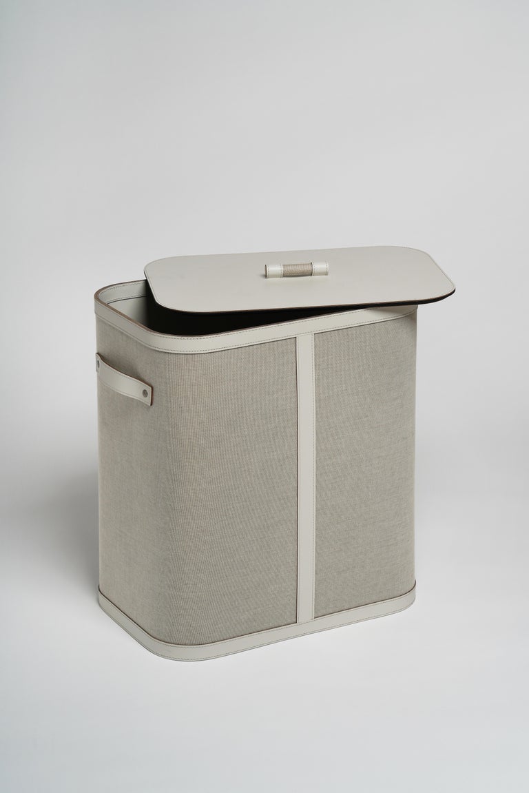 Penelope Rectangular Laundry Basket For Sale at 1stDibs
