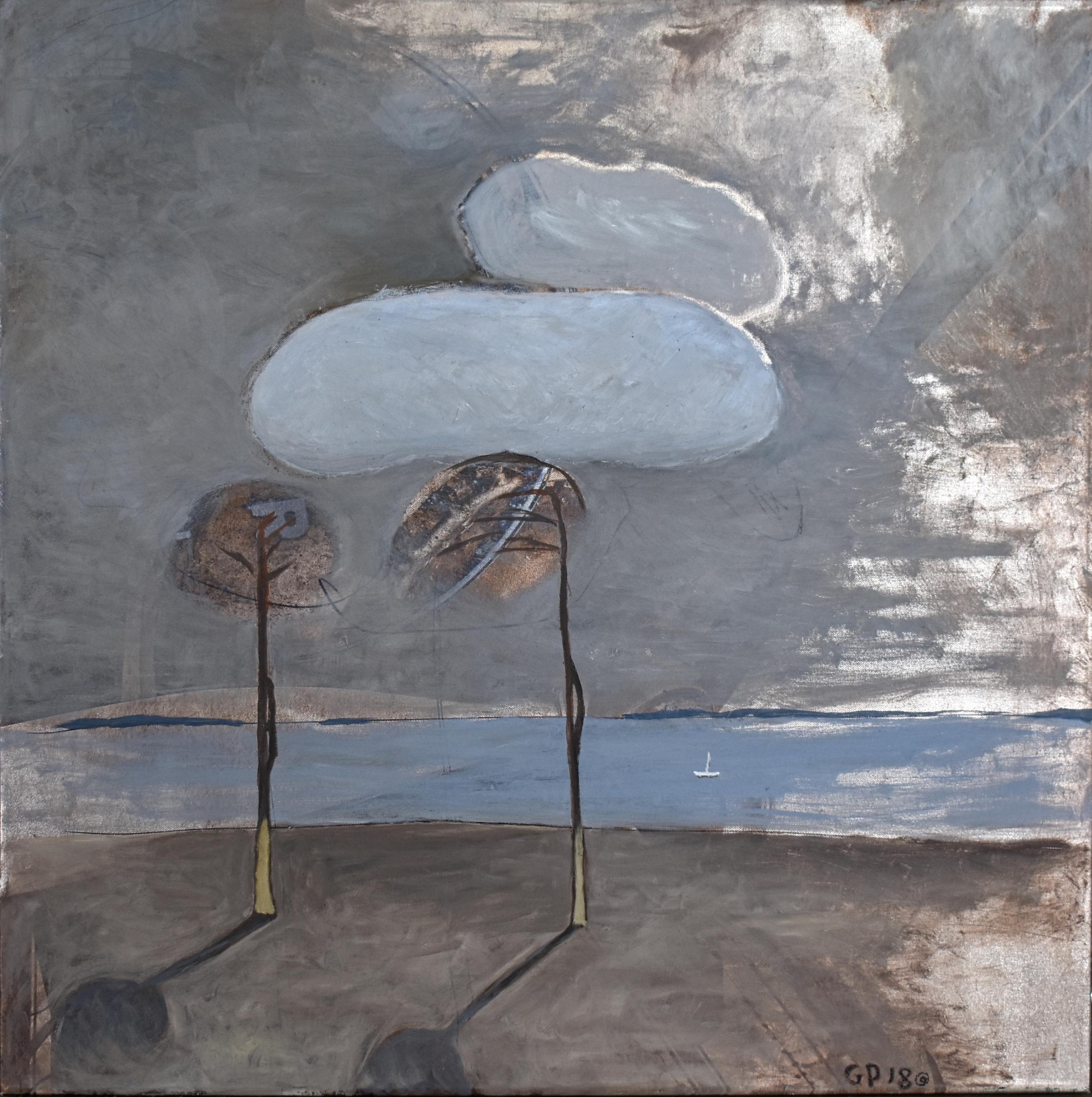 Glynne James - A Moment of Clarity -experimental blue landscape ...