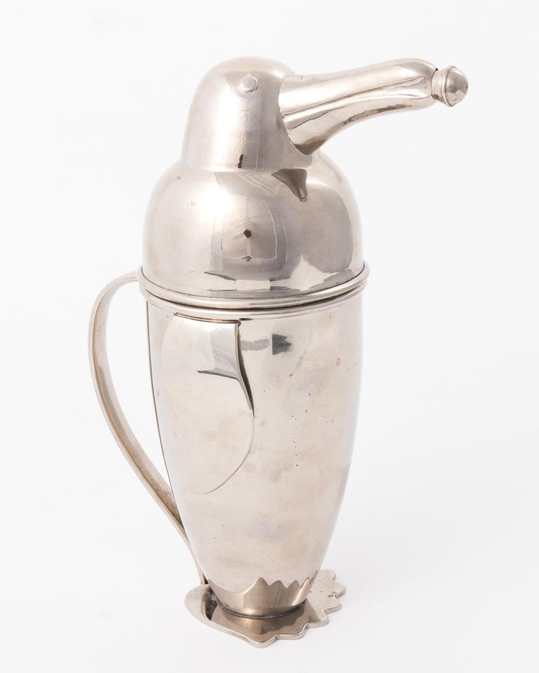 Penguin Cocktail Shaker at 1stDibs