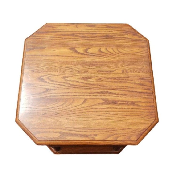 Pennsylvania House 3 Tier Solid Tiger Oak Table with Spindle Legs For ...