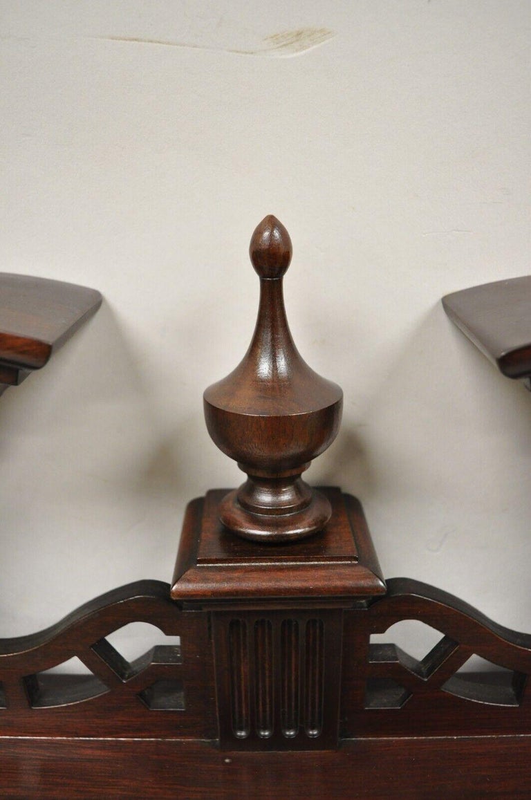 Pennsylvania House Mahogany Beveled Glass Chippendale Dresser Mirror w ...