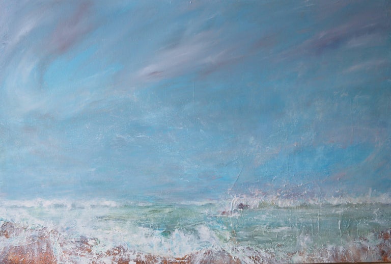 Penny Rumble - Before The Storm. Contemporary Seascape Oil Painting For ...