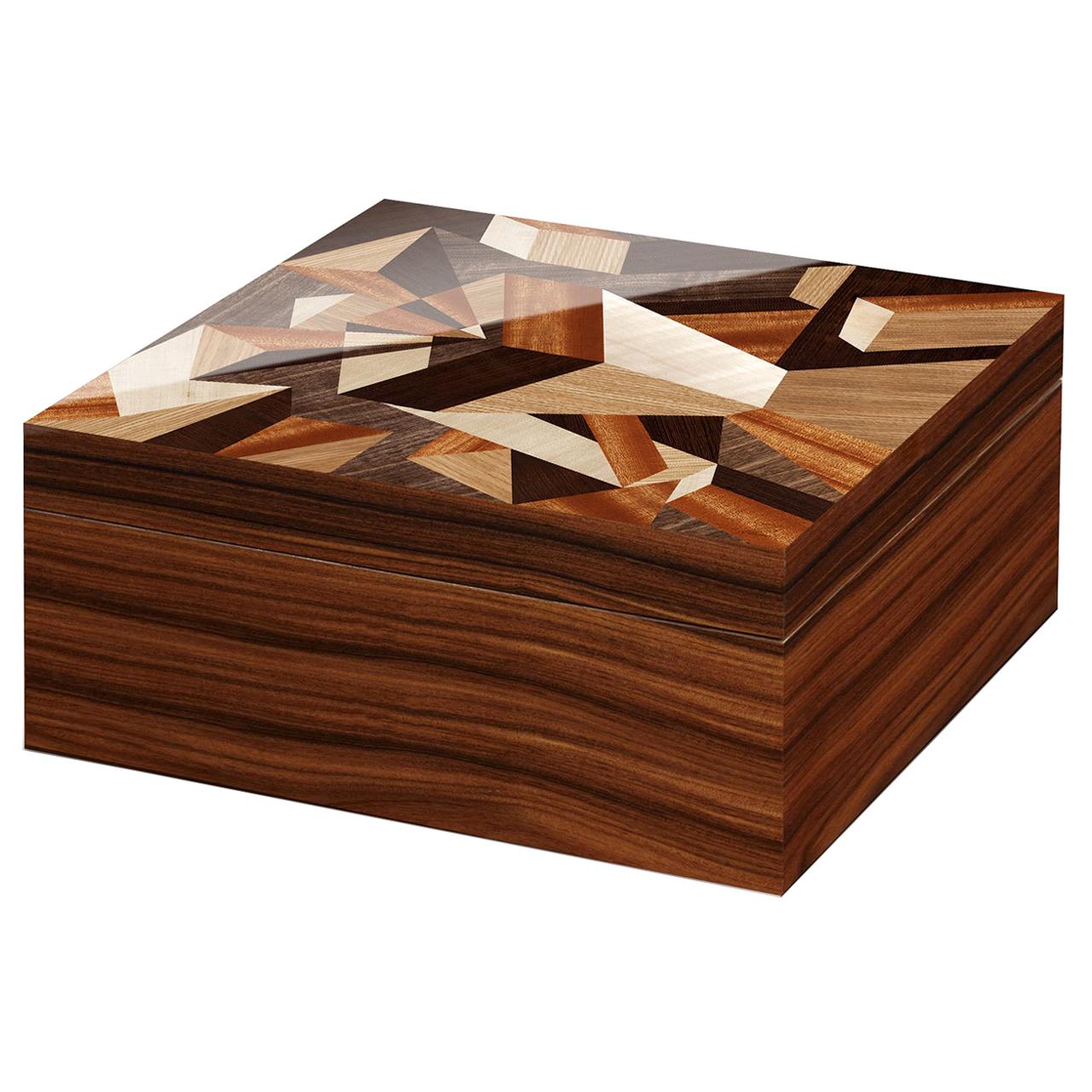 Ben Soleimani Heather Marin Leather Boxes - Small For Sale at 1stDibs