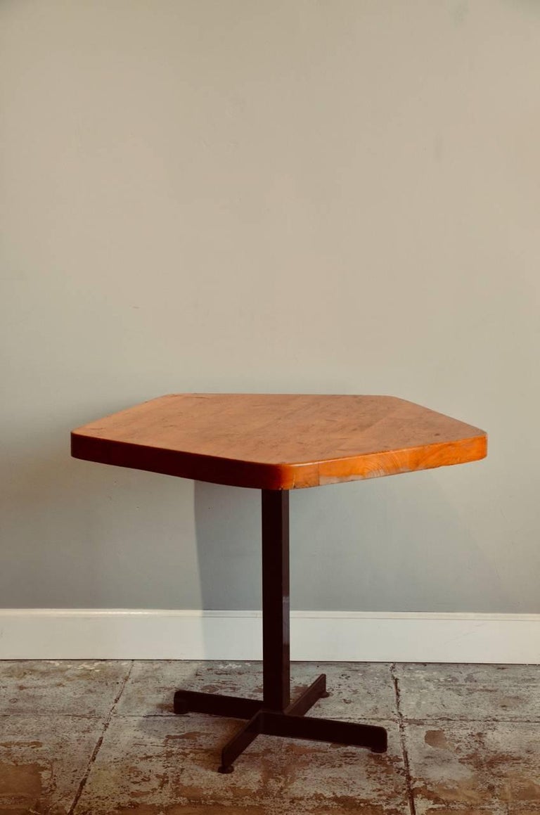 Pentagonal Pine Table by Charlotte Perriand for 'Les Arcs' Ski Resort ...