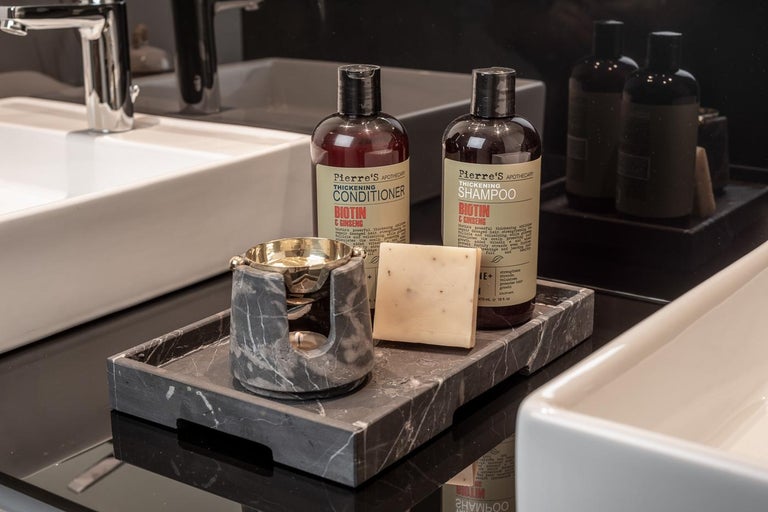 Pentolo Brass and Travertine Marble Oil Diffuser For Sale at 1stDibs