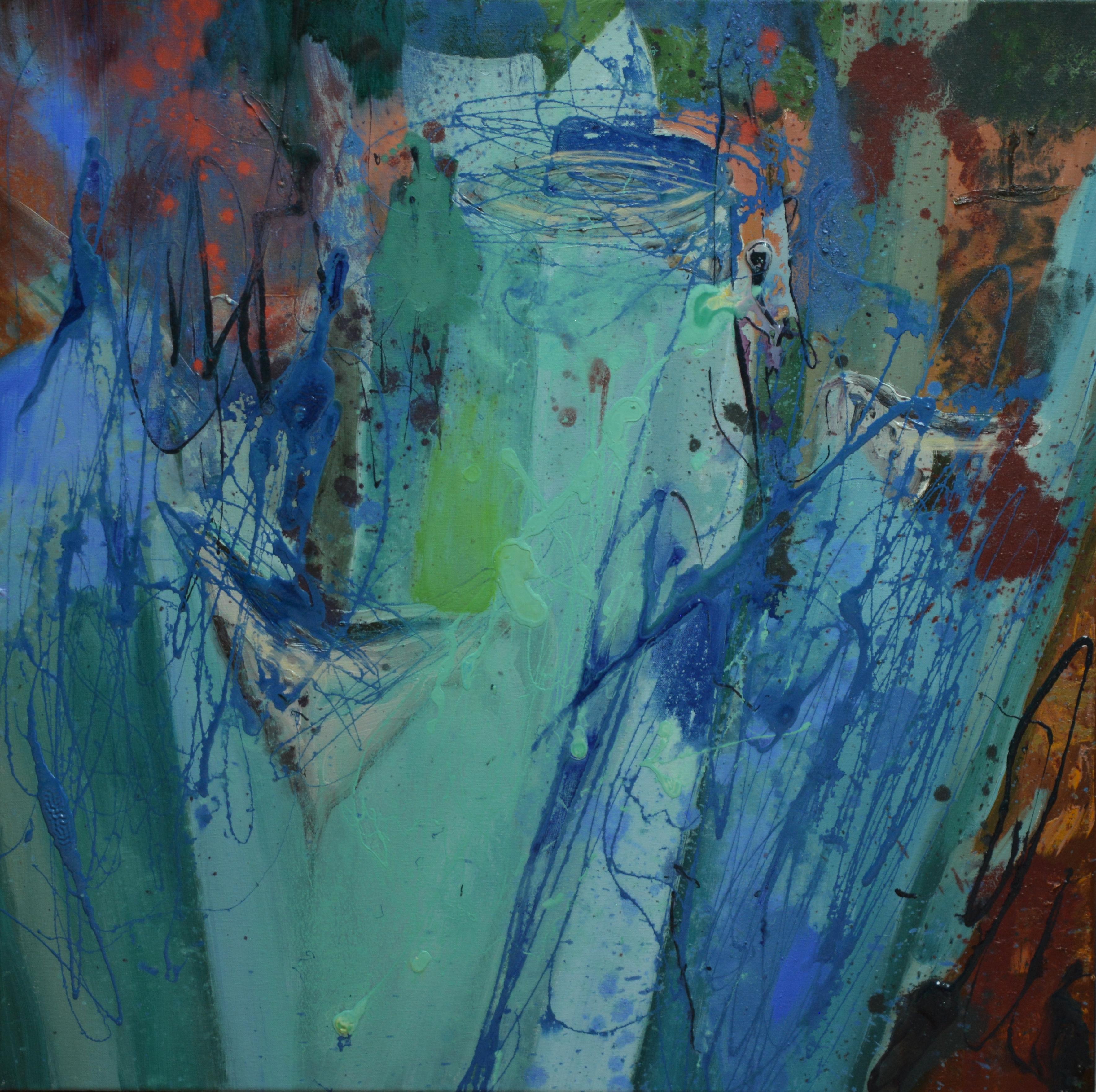 Peny Manavi - Greek Contemporary Art by Peny Manavi - Under the Sea 3 For Sale at 1stDibs