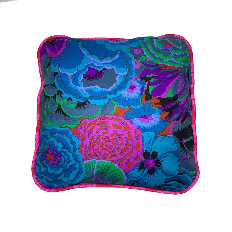 Peony Twilight Pillow For Sale at 1stDibs