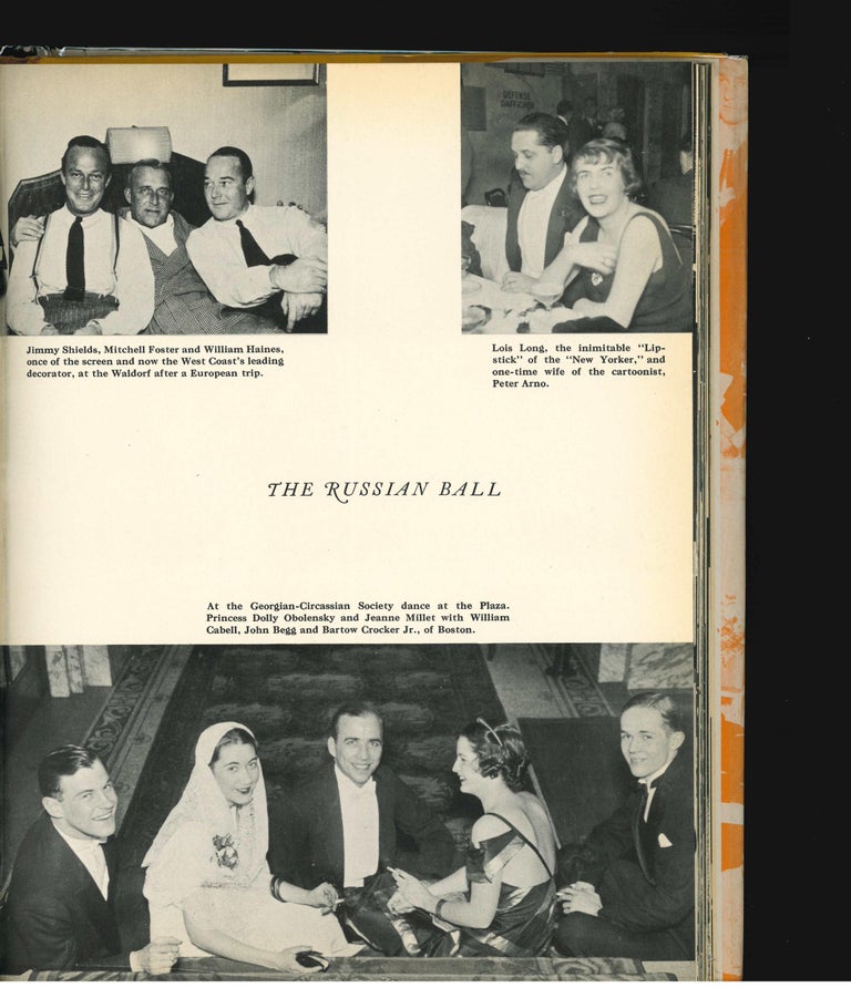 PEOPLE ON PARADE, Book of Society Photographs by Jerome Zerbe For Sale ...