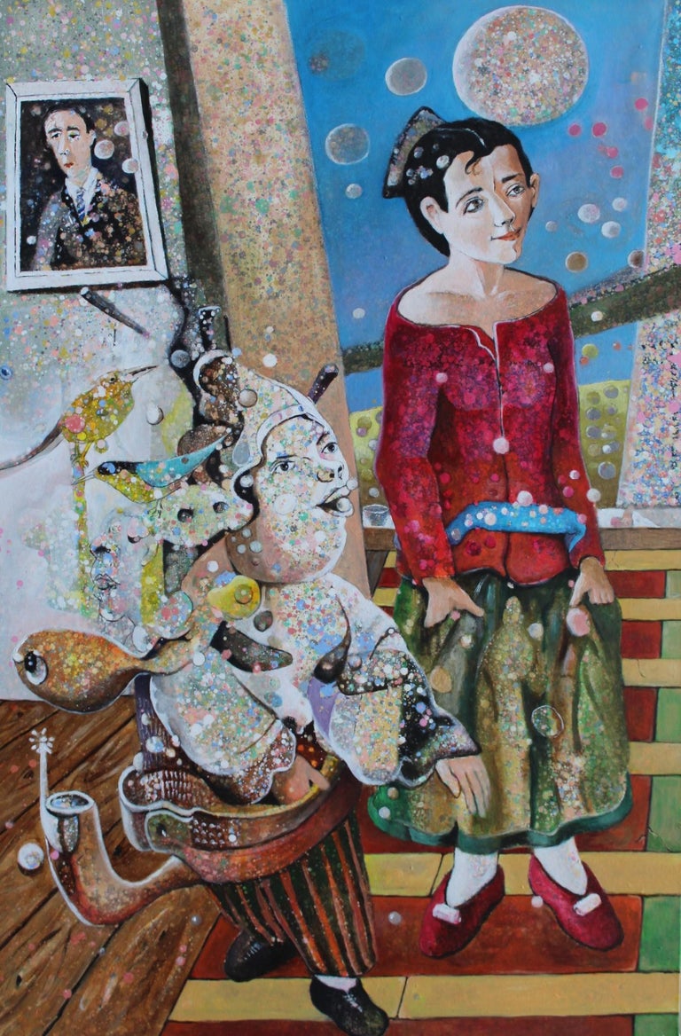 Pepe Hidalgo - Genetic Engineering (triptych) - acrylic on canvas For ...