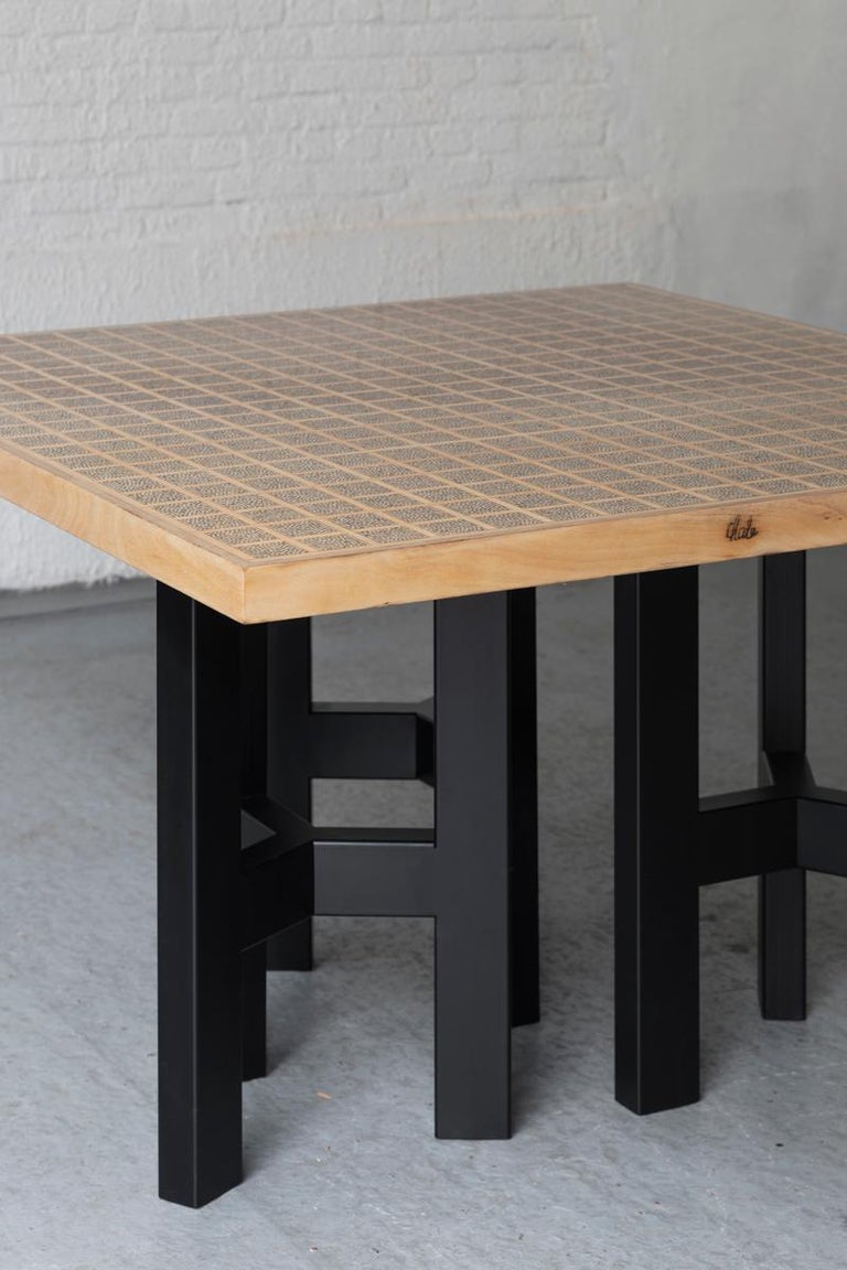Ado Chale Peppercorn, Sculptural Dining Table, Belgium, 1990’s For Sale ...