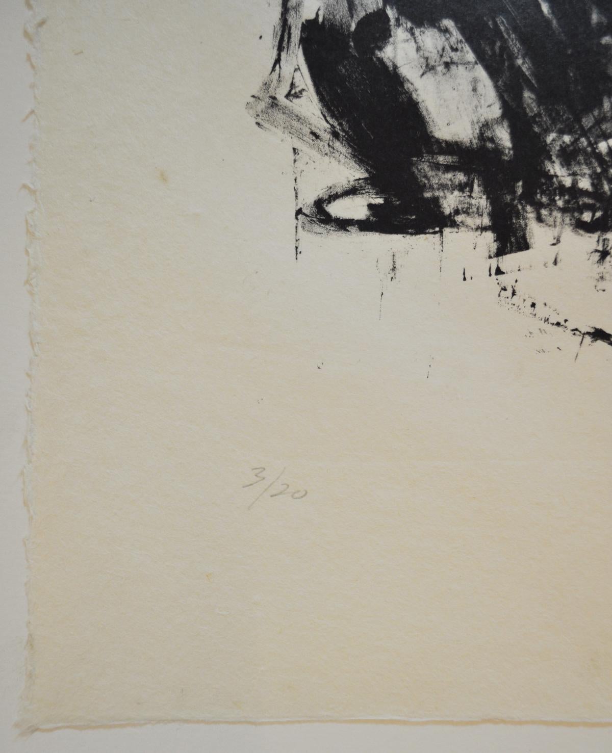 Per Kirkeby - Per Kirkeby, Lithograph, signed 3/20, 1981 For Sale at ...