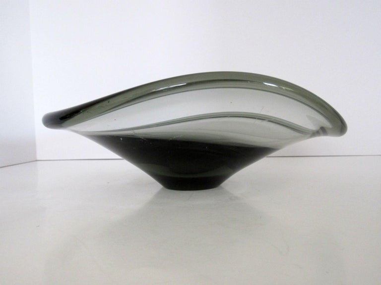 Per Lutken Danish Modern "Selandia" Bowl for Holmegaard, 1953 at 1stDibs