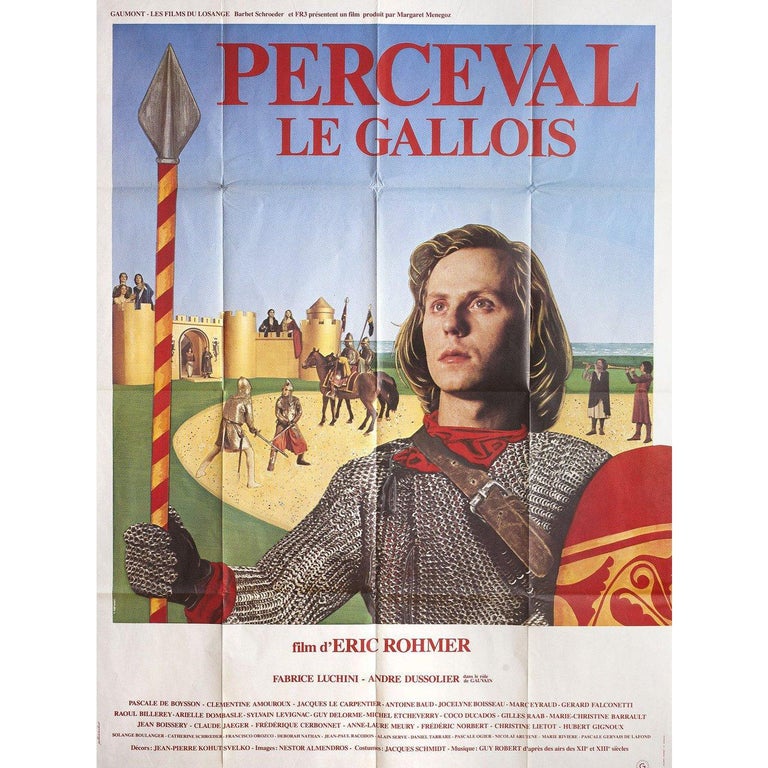 "Perceval le Gallois" 1978 French Grande Film Poster For Sale at 1stDibs
