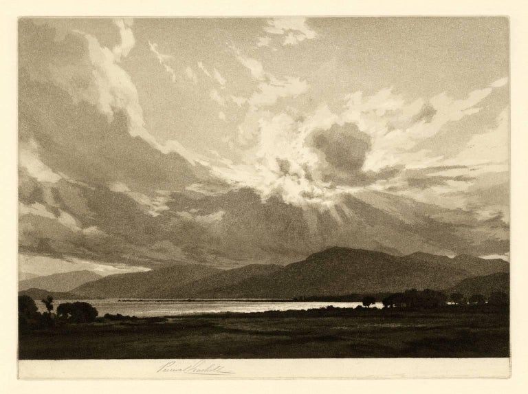 Percival Gaskell - Sunset - Ardgour For Sale at 1stDibs
