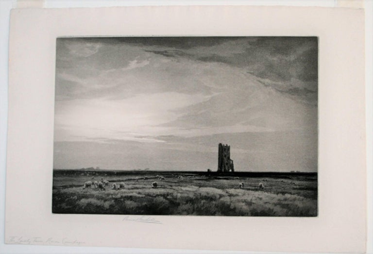 Percival Gaskell - The Lonely Tower, Roman Campagna For Sale at 1stDibs
