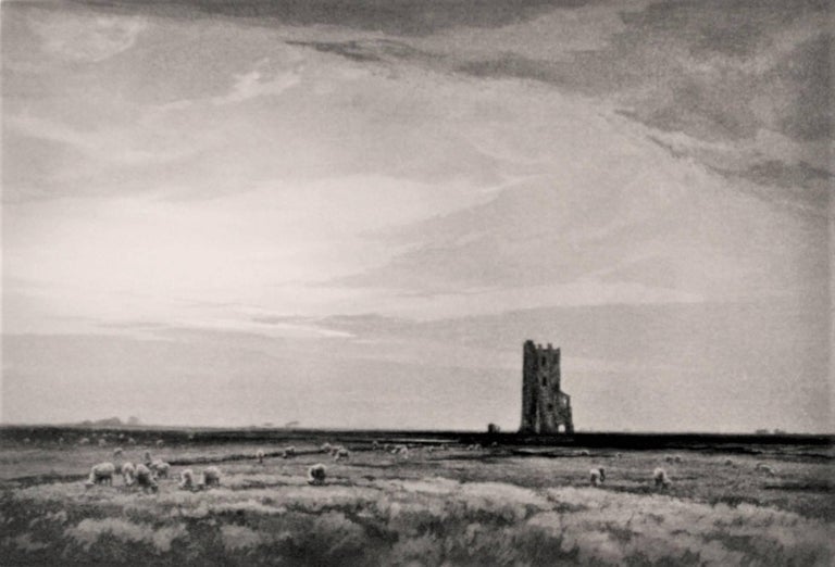 Percival Gaskell - The Lonely Tower, Roman Campagna For Sale at 1stDibs