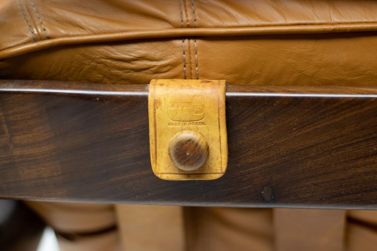 Percival Lafer Loungechair and Ottoman Produced by Lafer MP in Brazil ...