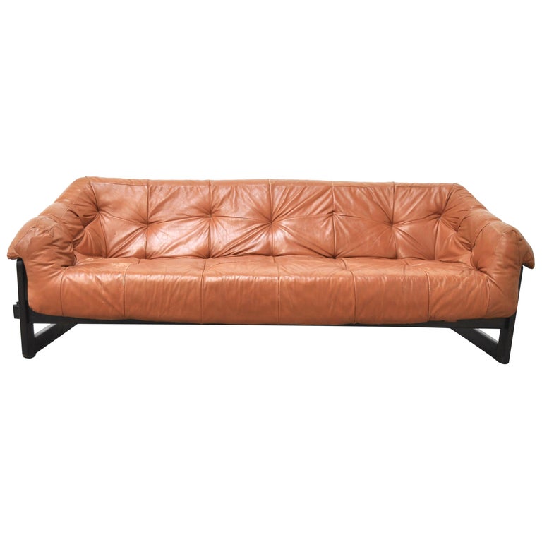 Percival Lafer Midcentury Brazilian Sofa, 1960s For Sale at 1stDibs