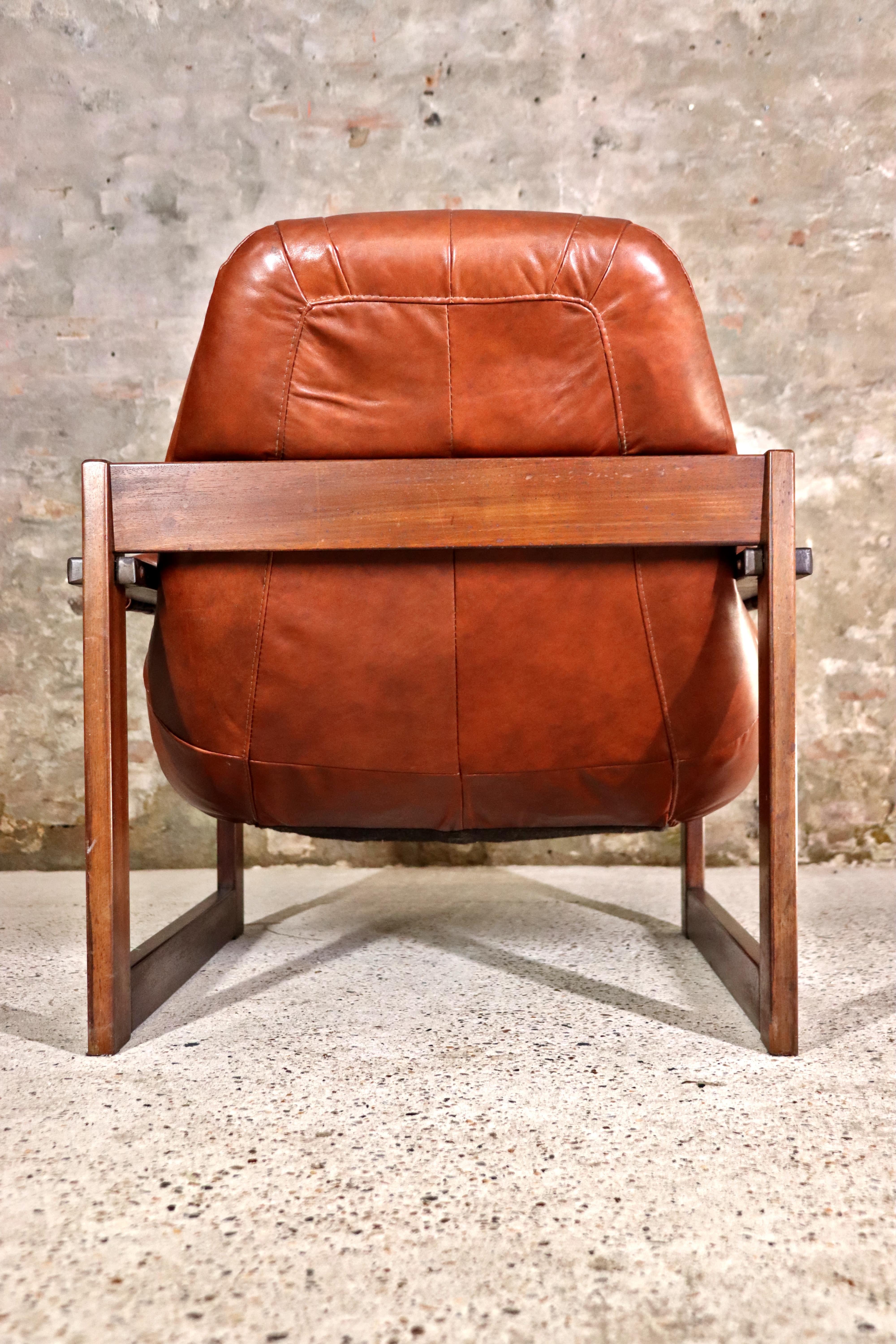 Percival Lafer – MP-173 – Earth Chair – Brazil – 1970s For Sale at 1stDibs