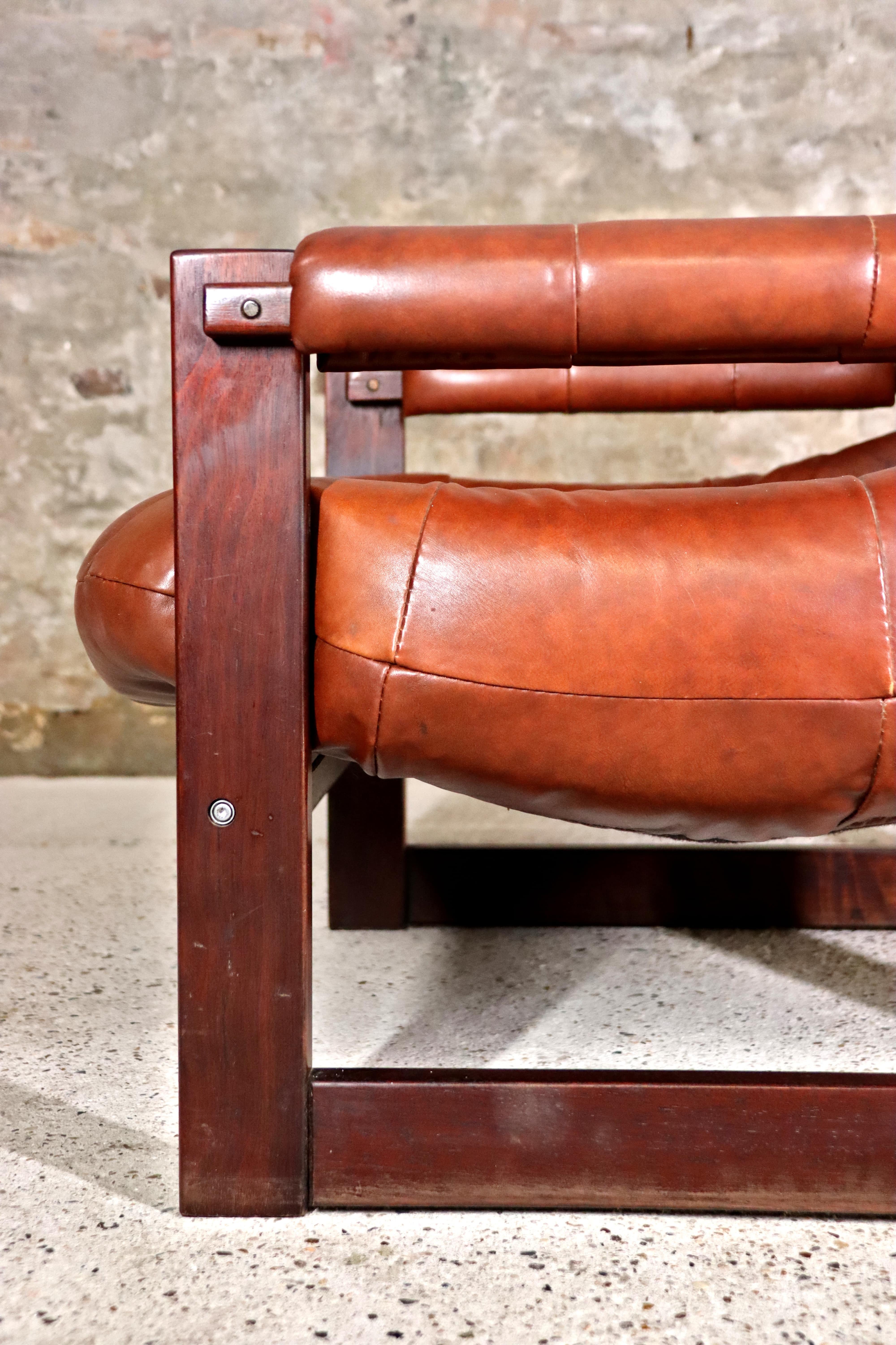 Percival Lafer – MP-173 – Earth Chair – Brazil – 1970s For Sale at 1stDibs