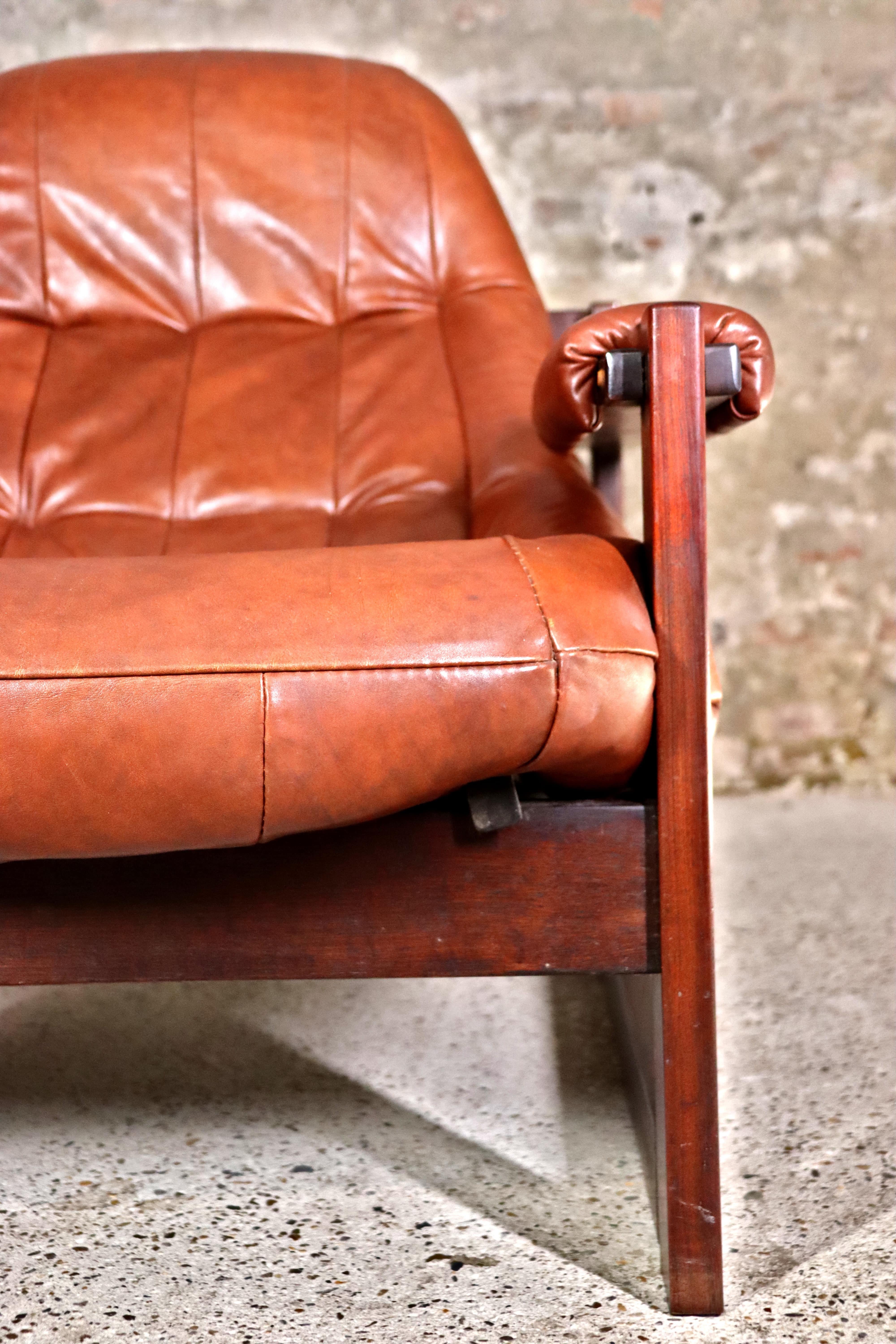 Percival Lafer – MP-173 – Earth Chair – Brazil – 1970s For Sale at 1stDibs