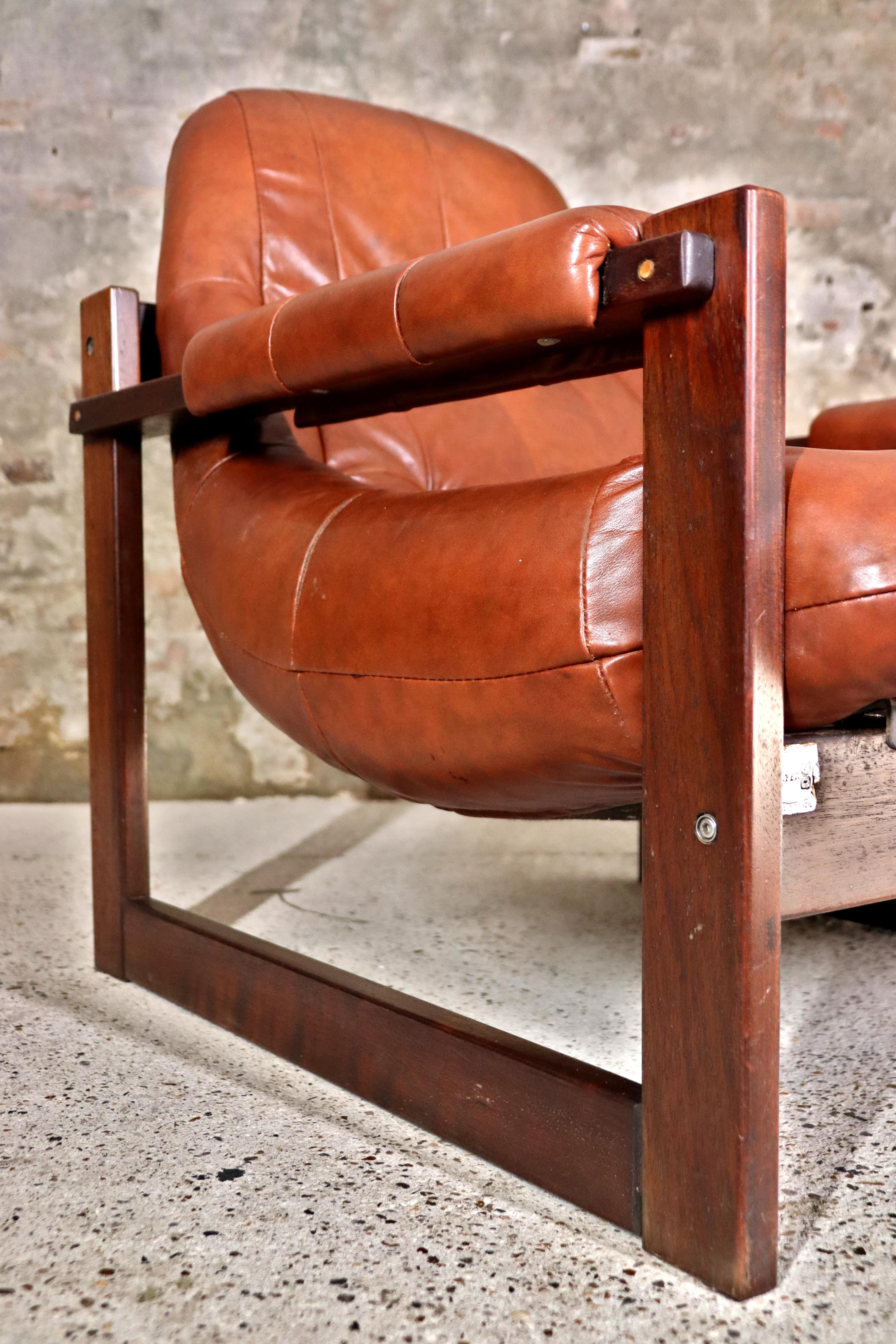 Percival Lafer – MP-173 – Earth Chair – Brazil – 1970s For Sale at 1stDibs