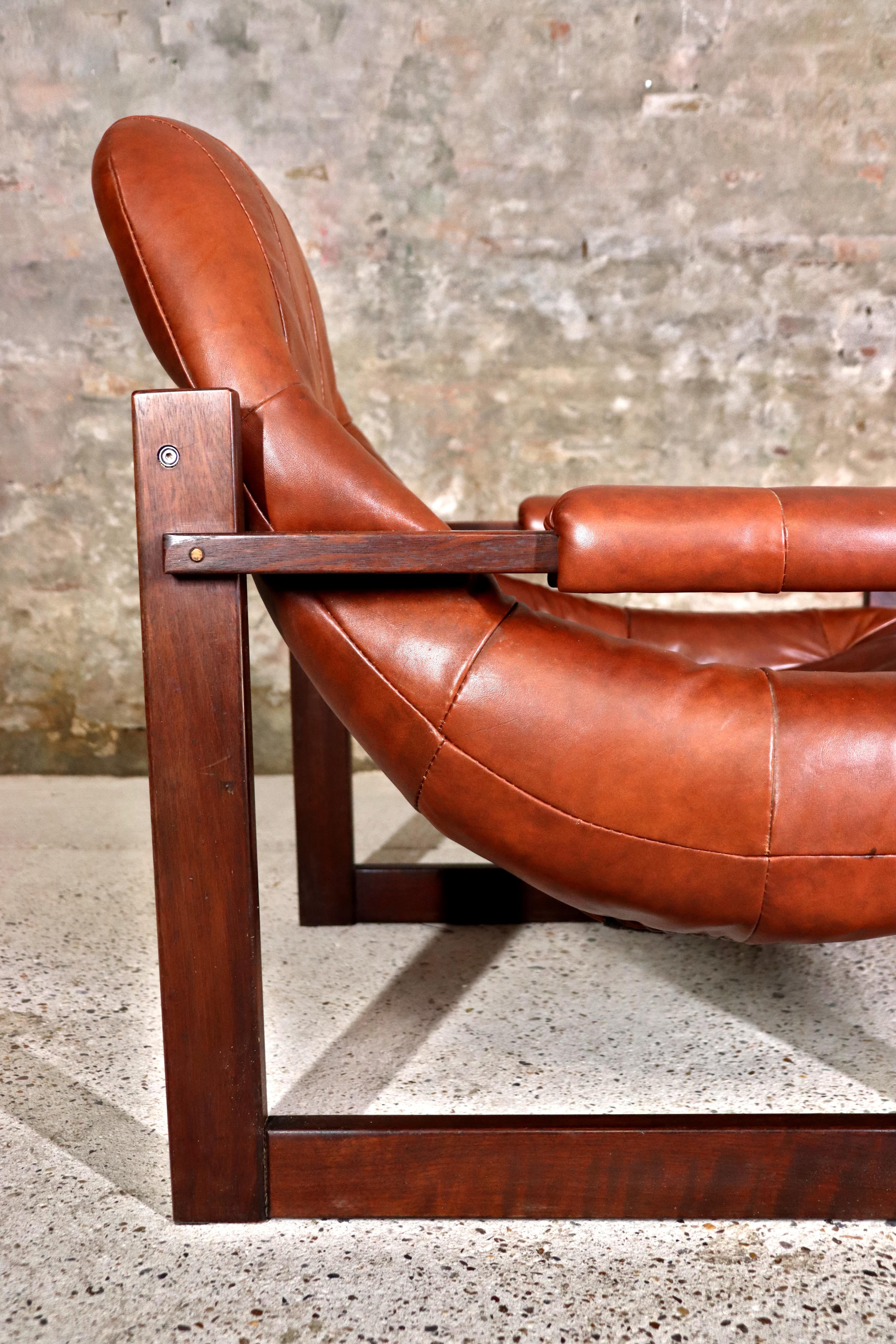 Percival Lafer – MP-173 – Earth Chair – Brazil – 1970s For Sale at 1stDibs