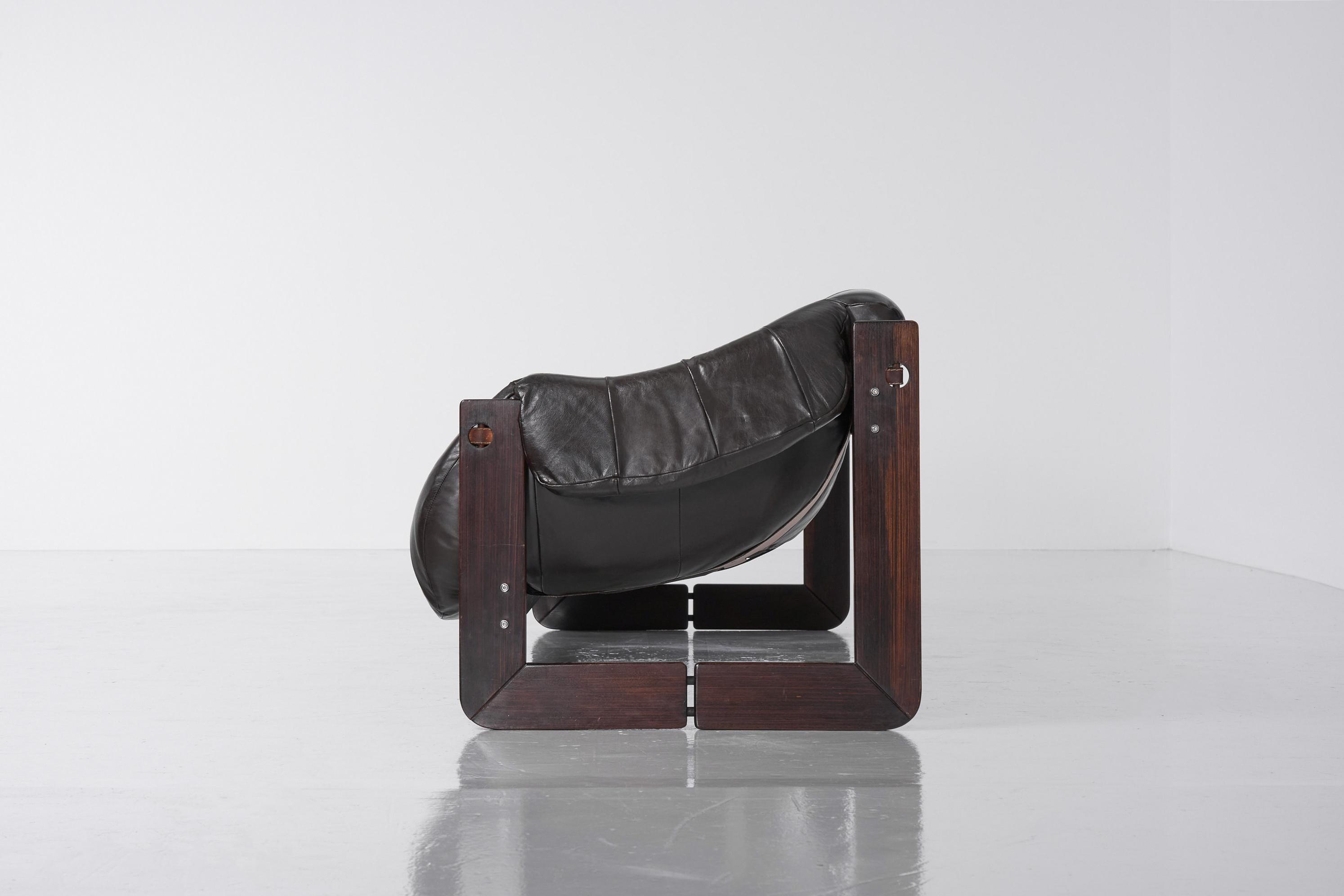 Percival Lafer MPg7 Lounge Sofa, Brazil, 1970 at 1stDibs