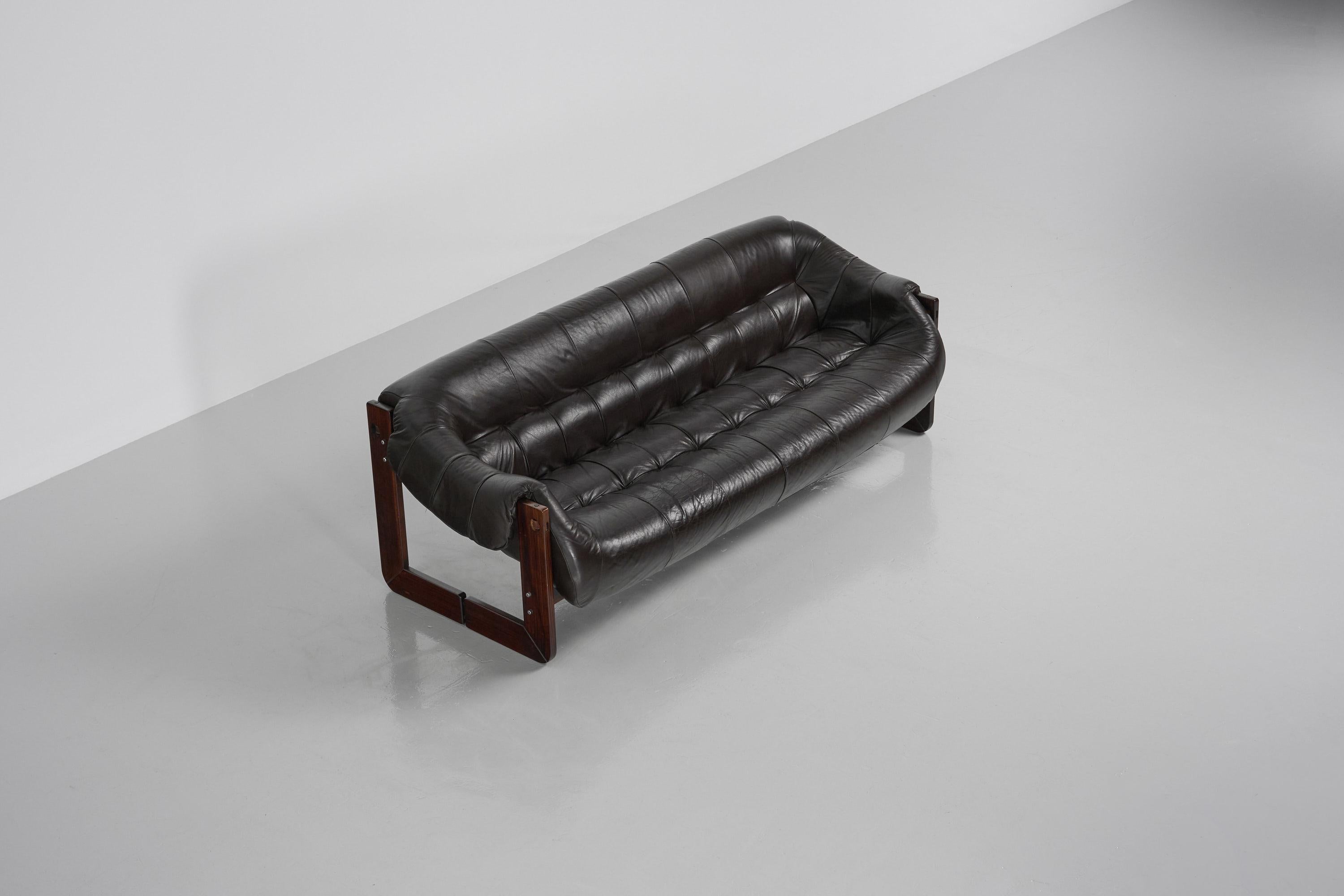 Percival Lafer MPg7 Lounge Sofa, Brazil, 1970 at 1stDibs