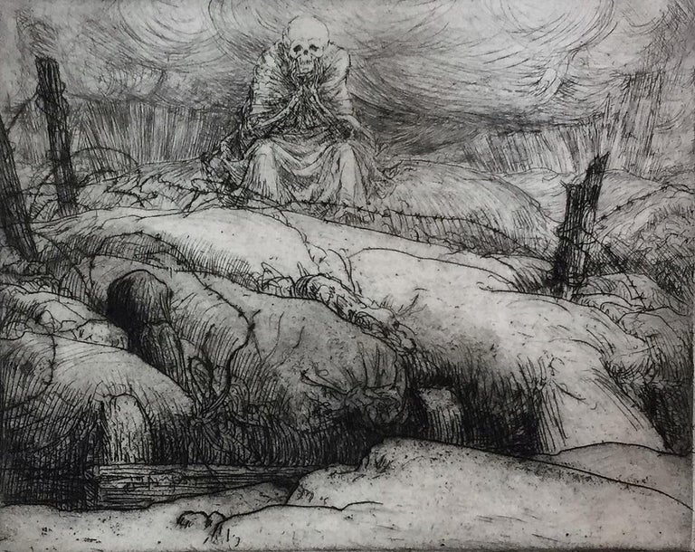 Percy John Delf Smith, R.D.I. - The Dance of Death. 1914-1918 For Sale ...