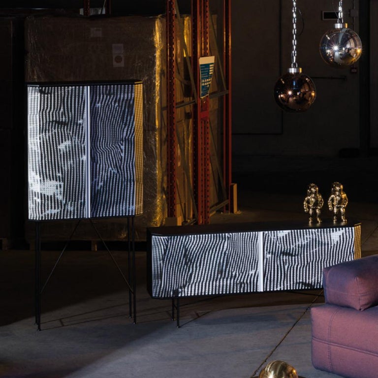 Perf Stripe Credenza with Steel Top by Moroso for Diesel For Sale at ...