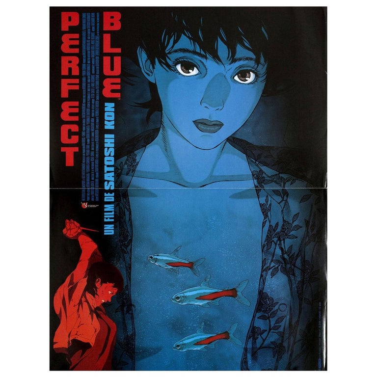 “Perfect Blue” 1997 French Petite Film Poster at 1stDibs | perfect blue ...